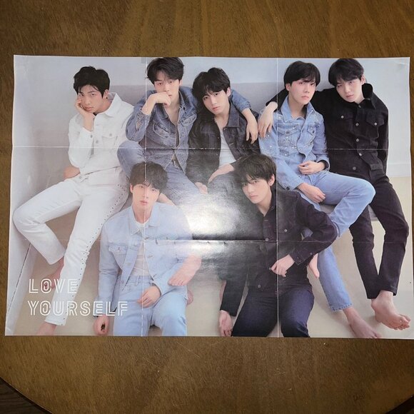 BTS | Art | Bts Love Yourself Tear R Version Poster | Poshmark